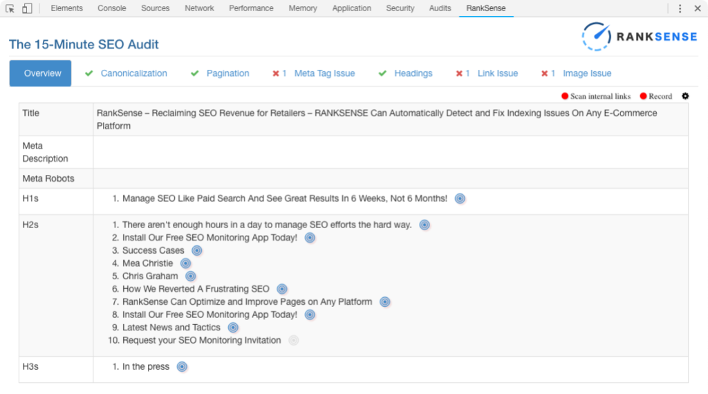 Getting Started - Agile SEO by RankSense