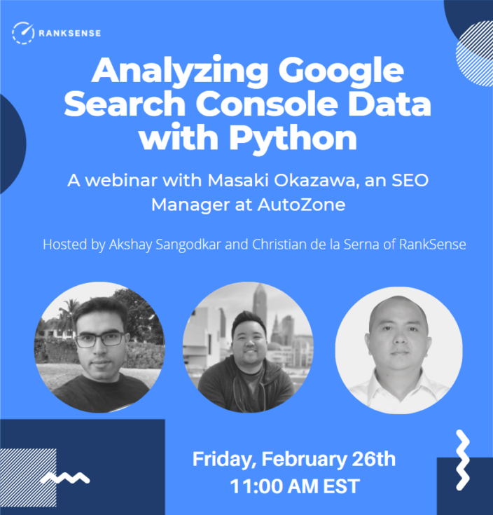 Analyzing Google Search Console Data with Python - Agile SEO by RankSense